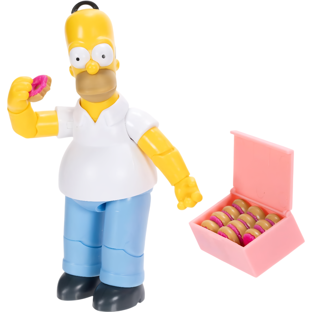 Homero Simpson con Donas - Los Simpsons Jakks – Toylover Store