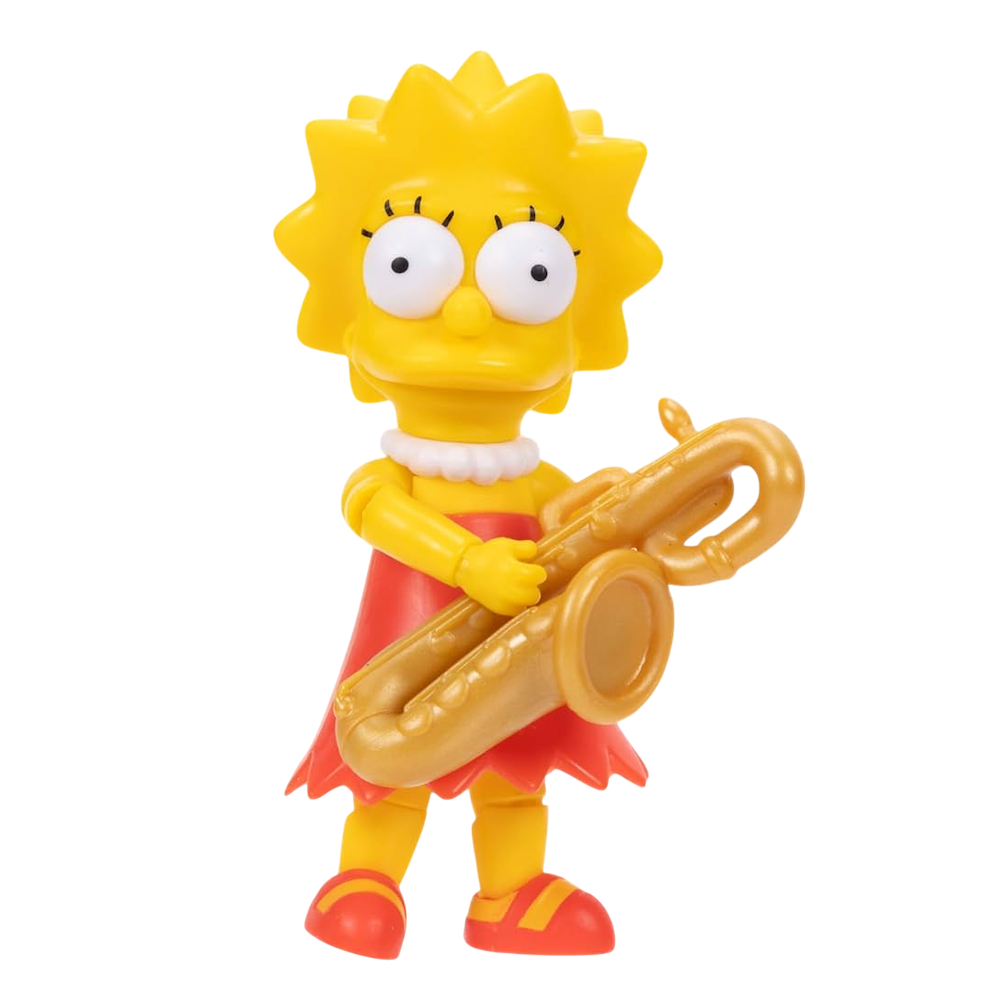 Lisa Simpson (Wave 2) - Los Simpsons Jakks – Toylover Store